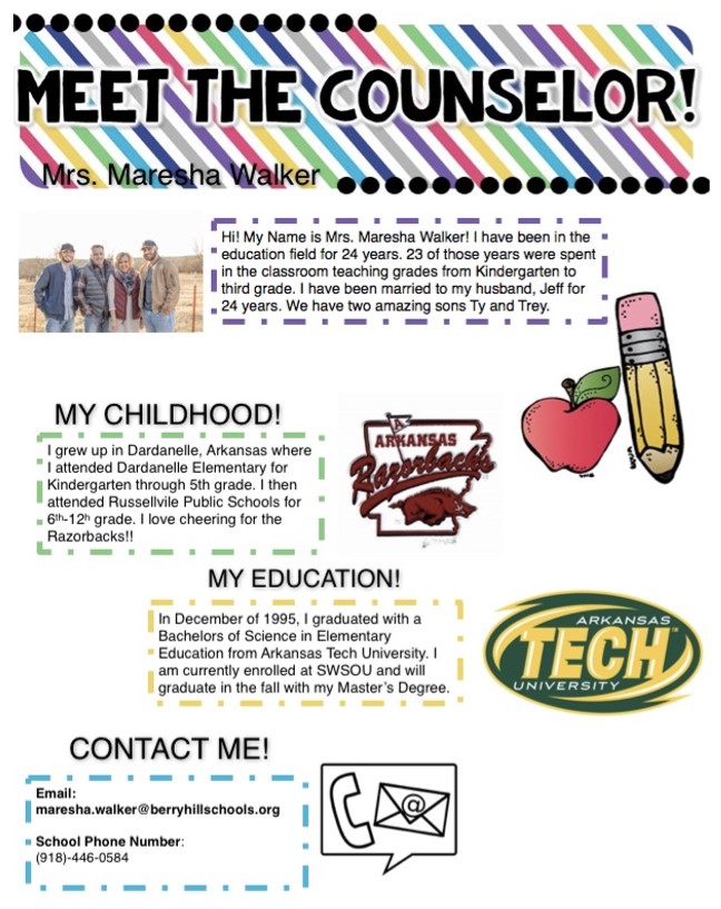 Berryhill Public Schools : Counselor